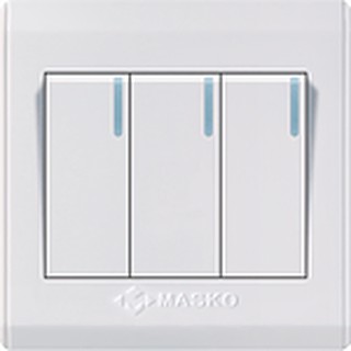 Jual MASKO TUNE Saklar TRIPLE T-1513 / Saklar 3 Gang Masko GROSIR ...