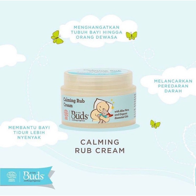 Jual Buds - Calming Rub cream 30ml | Shopee Indonesia