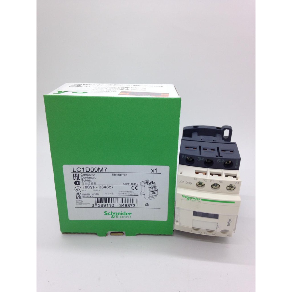 Jual Kontaktor LC1D09M7 220VAC Merk Schneider | Shopee Indonesia