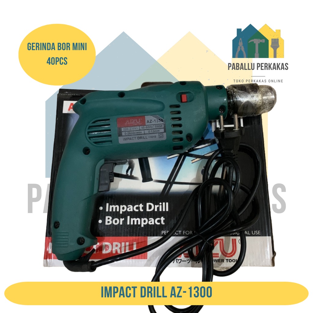 Jual Bor Listrik Aizu / Impact Drill / Bor Impact / Mesin Bor Listrik / Alat Bor Listrik AIZU ...