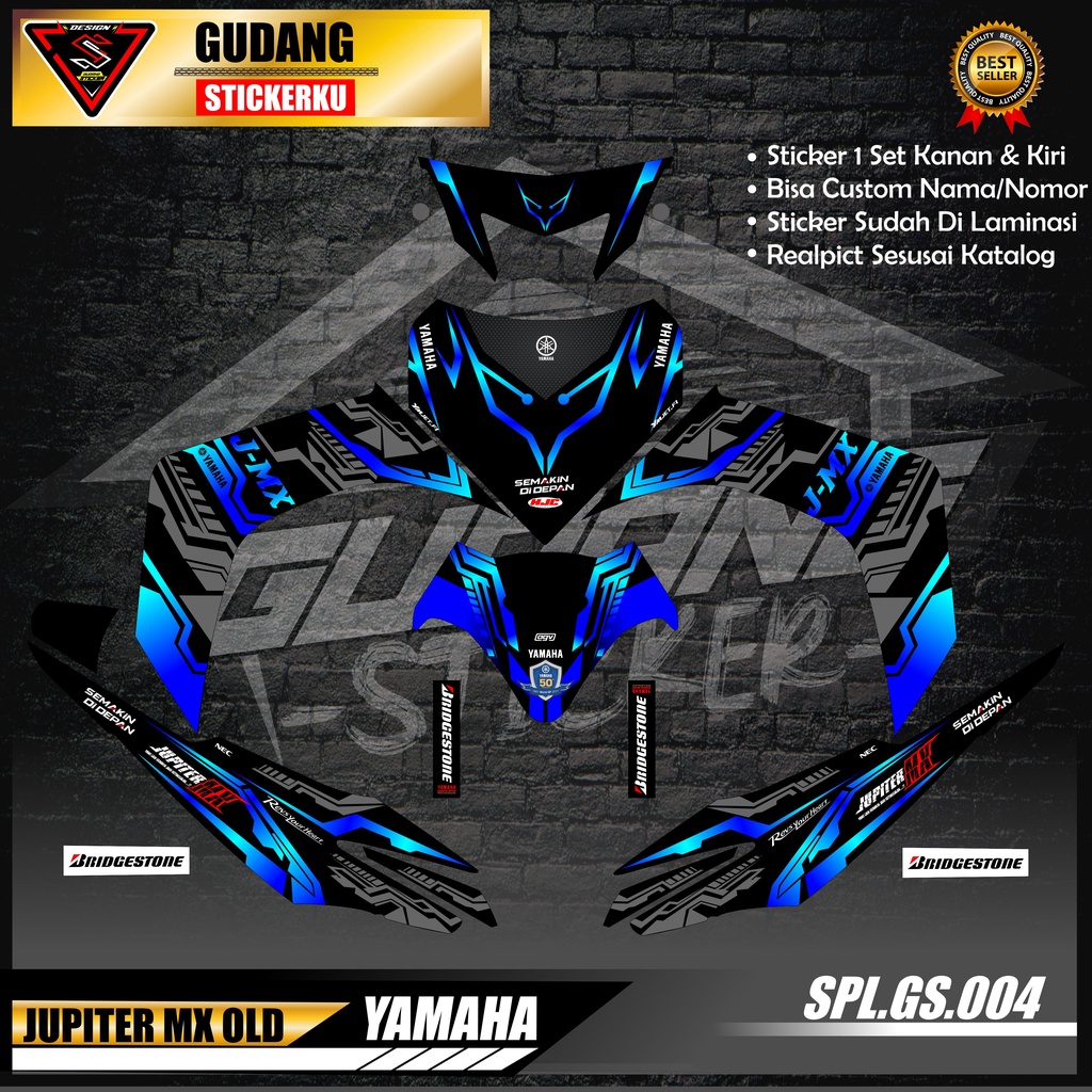 Jual Stiker Decal Full Body Motor Yamaha Jupiter Mx Old - Stiker Decal ...