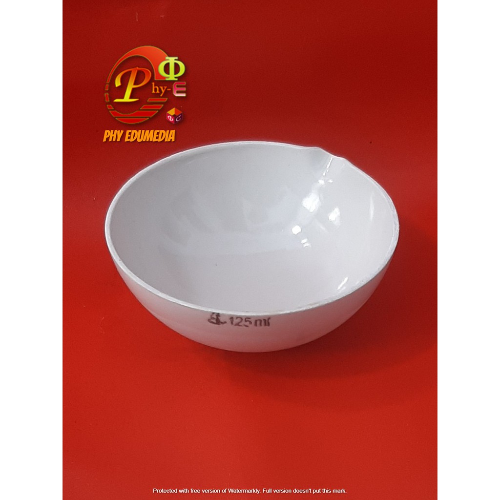 Jual Cawan Uap 125ml / Cawan Penguap 125ml / Cawan Porselin 125ml ...