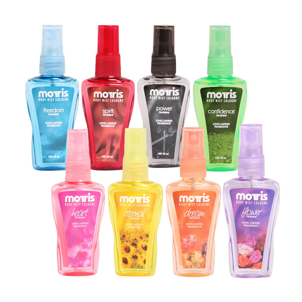 Jual Body Mist Cologne Morris Parfum 50ml | Shopee Indonesia