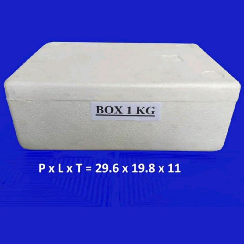 Jual Box Sterofoam Kecil 1kg Box Styrofoam Karawang | Shopee Indonesia