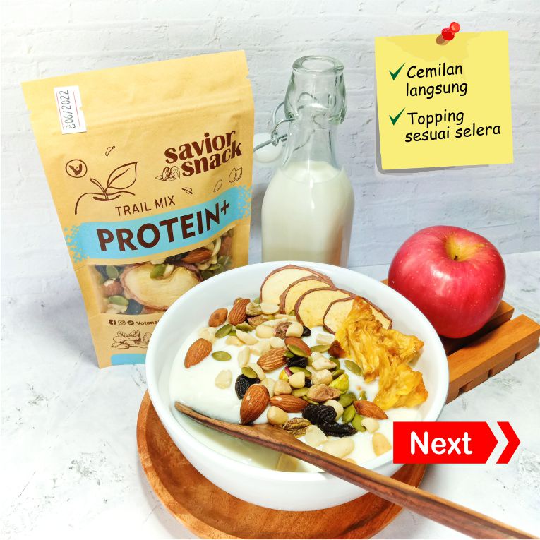 PEMBENTUK JARINGAN OTOT SUMBER AMINO ALAMI SAVIOR SNACK PROTEIN+ ...