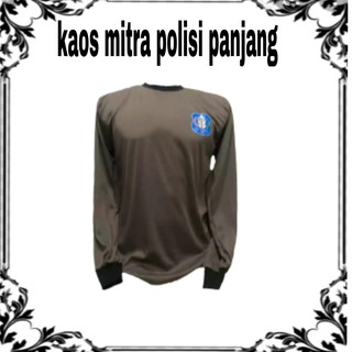 Jual Mitra polisi Kaos Baju Seragam Satpam Security Keamanan Cokelat ...