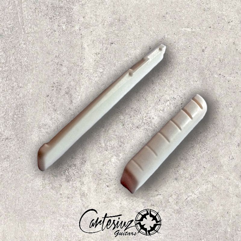 Jual Sadel Saddle dan Nut TULANG BONE untuk bridge Gitar Akustik Murah ...