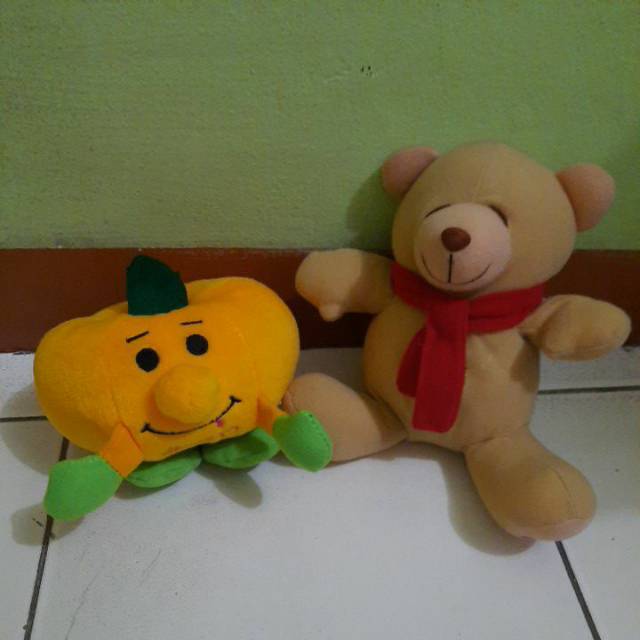 Jual Boneka Pumpkin & Teddy Bear (Labu & Beruang) | Shopee Indonesia