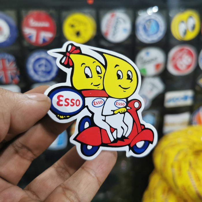 Jual sticker vespa esso | Shopee Indonesia