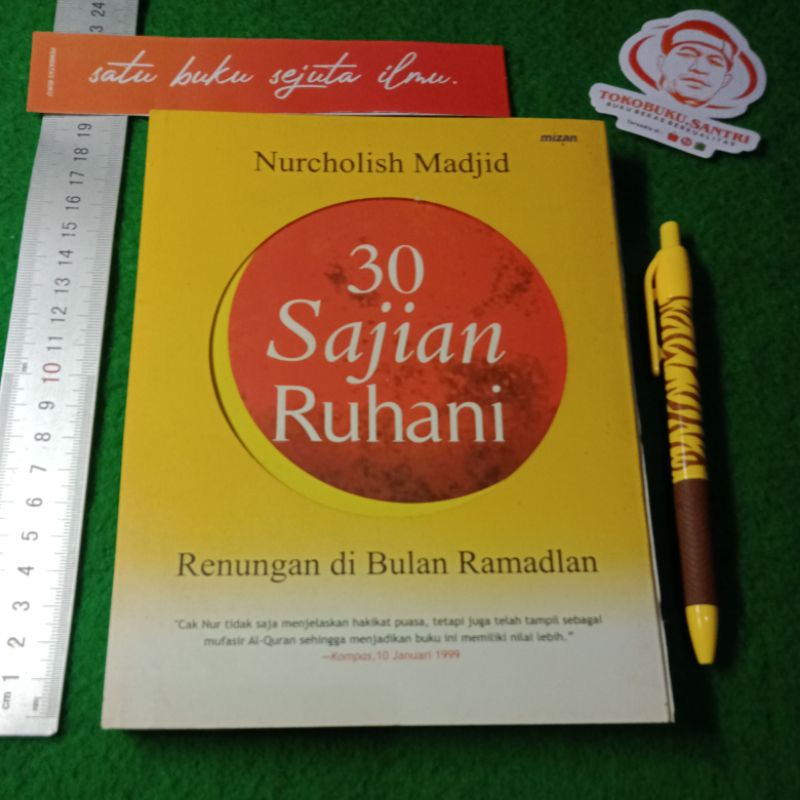 Jual Buku 30 Sajian Ruhani by Nurcholish Madjid. | Shopee Indonesia
