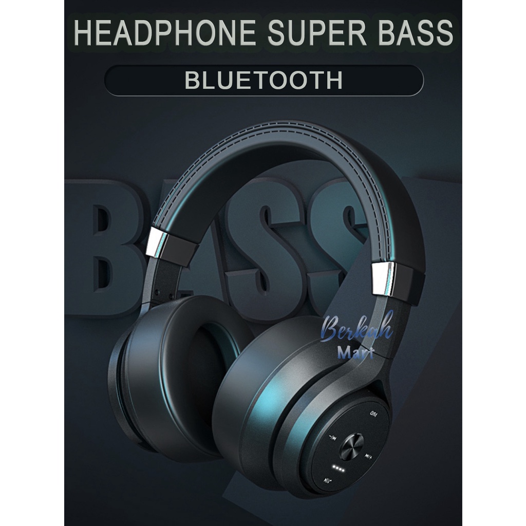 Jual TURUN HARGA ! HEADPHONE WIRELESS EXTRA SUPER BASS MICROPHONE ...