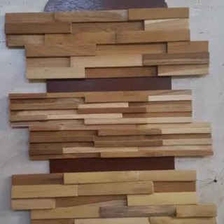 Jual Wall panel 3d / wall cladding / panel dinding kayu / hiasan ...