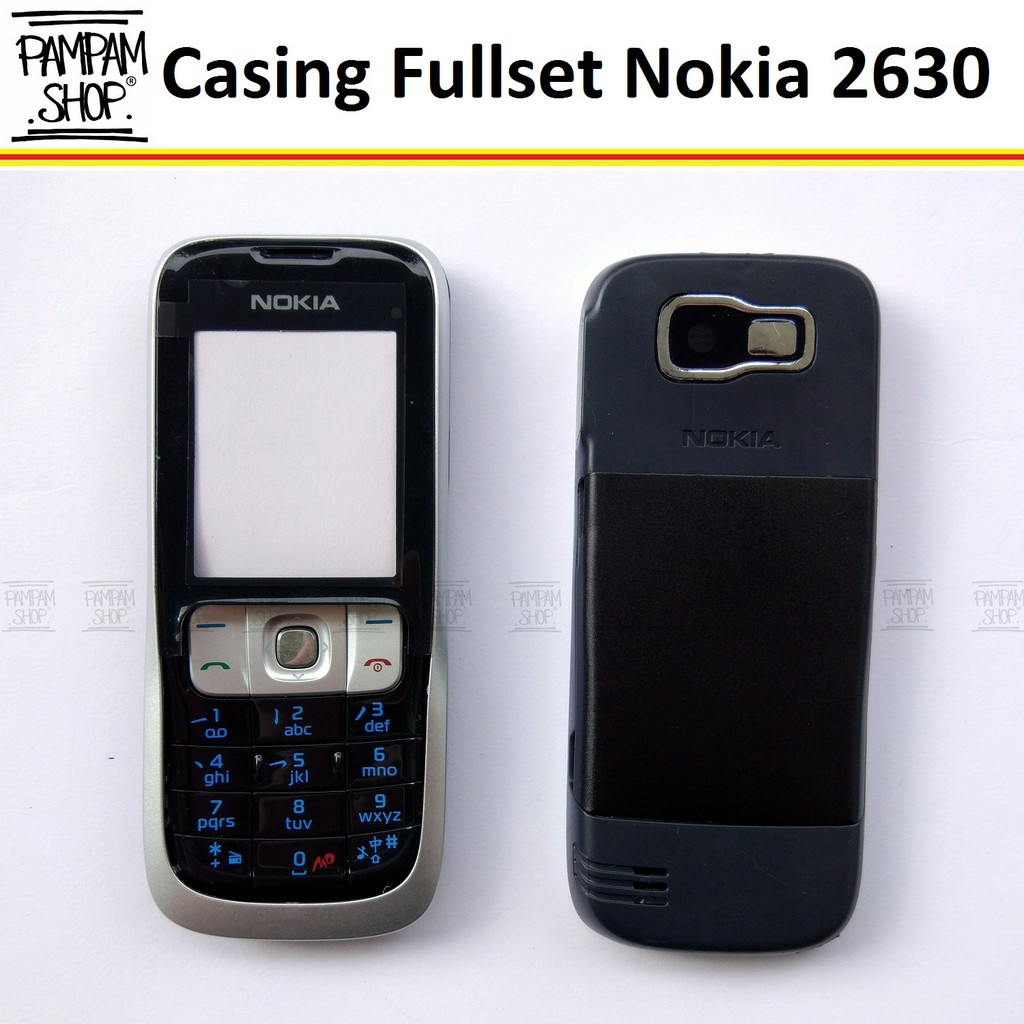 Jual Casing Kesing Fullset Full Set Nokia 2630 Original Cina Housing Tulang Case China Satu Set ...