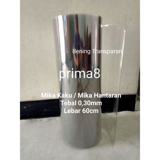 Jual Plastik Mika Kaku Rigid PVC Clear Bening Tebal 0,30mm | Shopee Indonesia