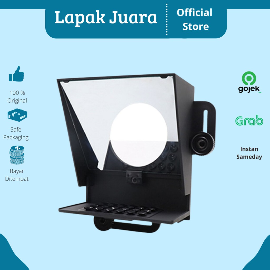 Jual Mini Teleprompter Portable Inscriber Autocue with Remote Original ...