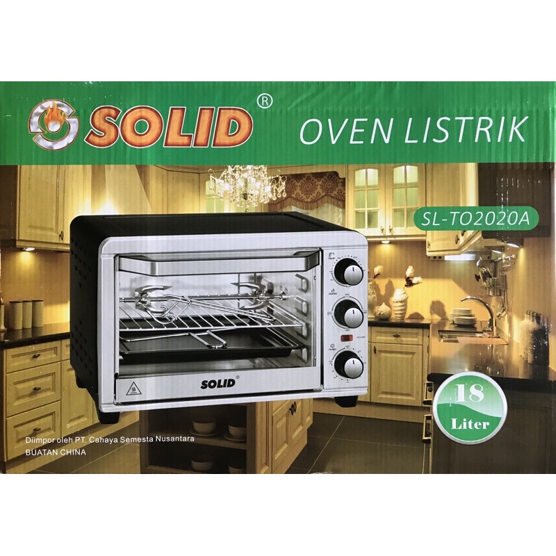 Jual Oven listrik 18liter SOLID | Shopee Indonesia
