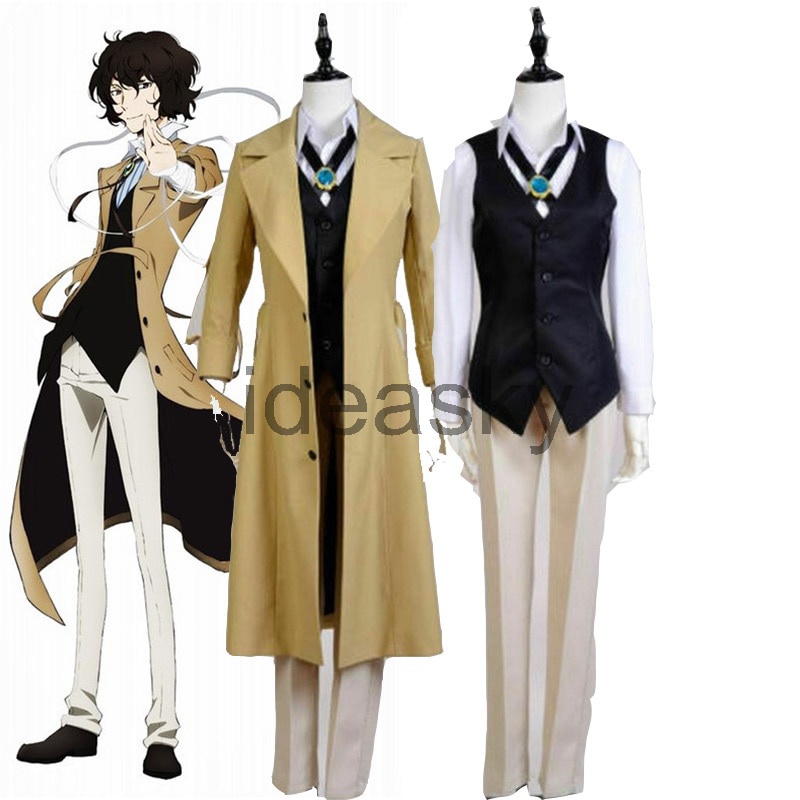 Jual PREORDER Wig Cosplay Bungo Stray Dogs Dazai Osamu Kostum Anime ...