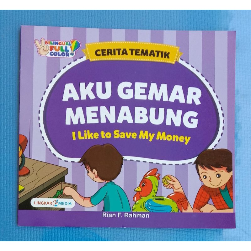 Jual BUKU CERITA TEMATIK "AKU GEMAR MENABUNG" BUKUCERITA ANAK BERGAMBAR, FULL COLOR, BILINGUAL 2 ...