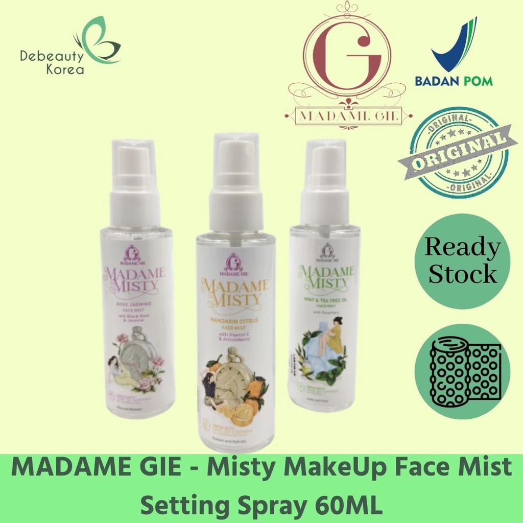 Jual Madame Gie Madame Misty - MakeUp Face Mist Setting Spray Indonesia ...