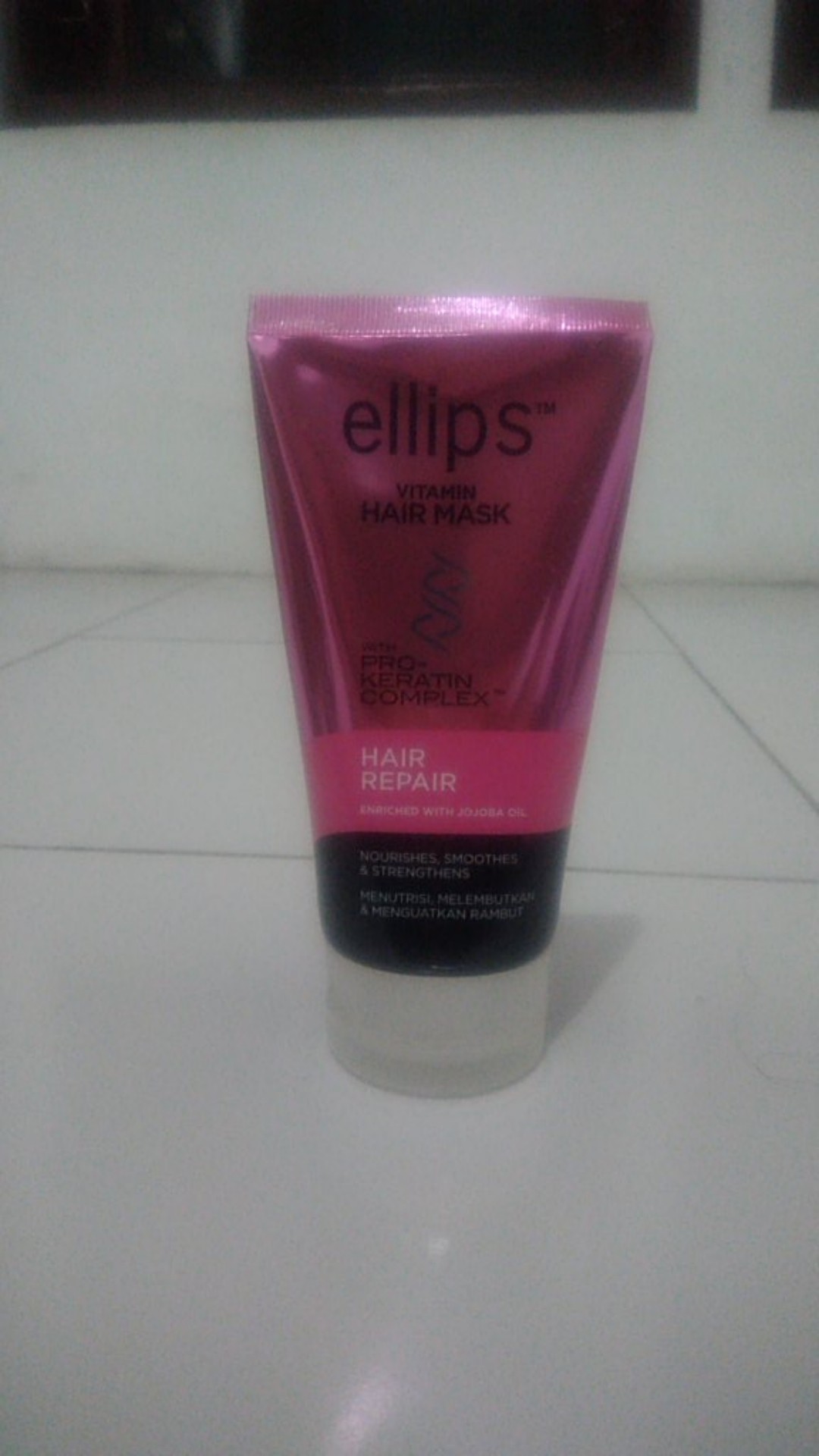 Ellips Vitamin Hair Mask Pro Keratin Complex 120g / Masker Rambut ...