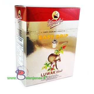 Jual Kopi Kapal Api Easy Drip Luwak Blend - 5 Drips | Shopee Indonesia