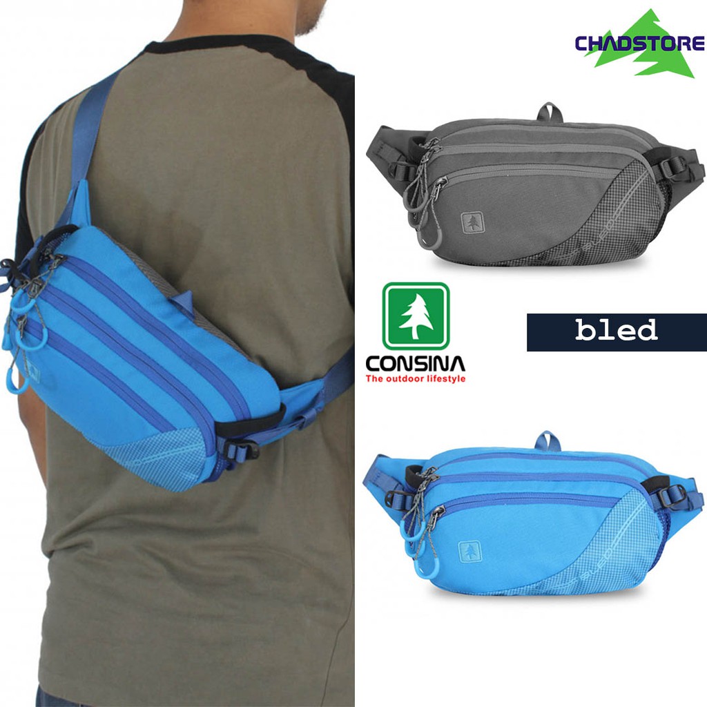 Jual Waist Bag Consina Bled Tas Pinggang Outdoor | Shopee Indonesia