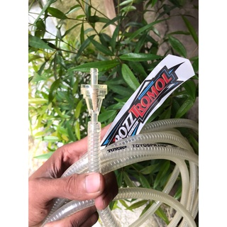 Jual SELANG BENSIN TRANSPARAN TOYO SPRING set filter import selang ...