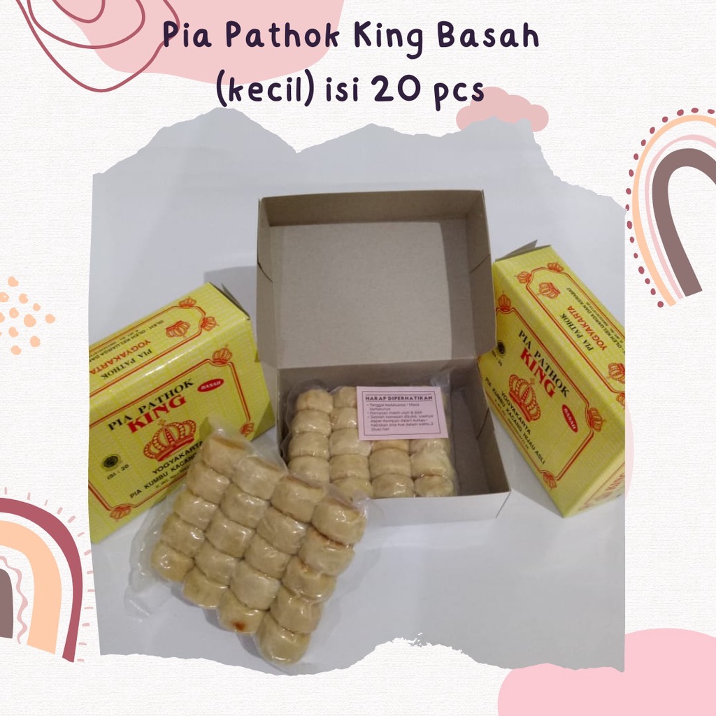 Jual PIA PATHOK KACANG HIJAU KING BASAH isi 20pcs | Shopee Indonesia