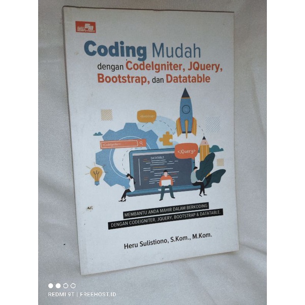 Jual Coding Mudah Dengan Codeigniter Jquery Bootstrap Dan Datatable