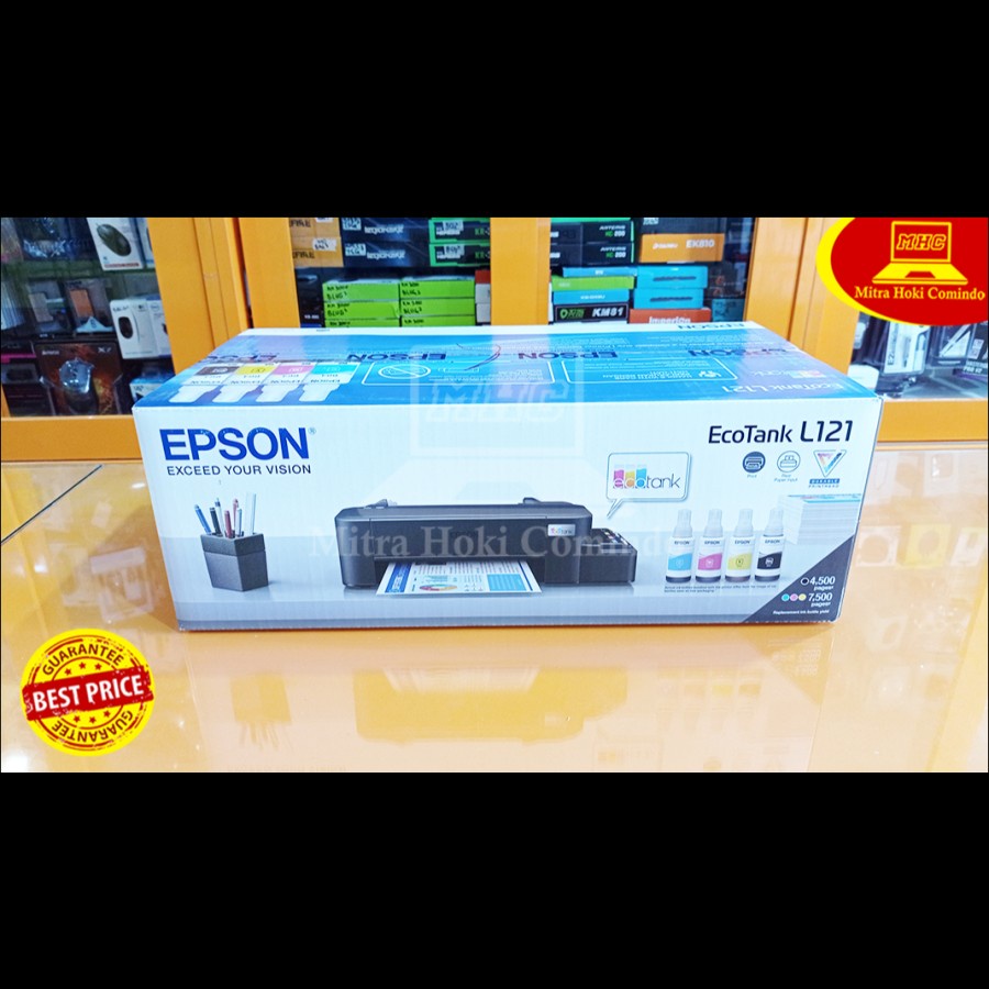Jual PRINTER EPSON L121 L-121 PRINTER A4 PENGANTI L120 GARANSI RESMI Indonesia|Shopee Indonesia