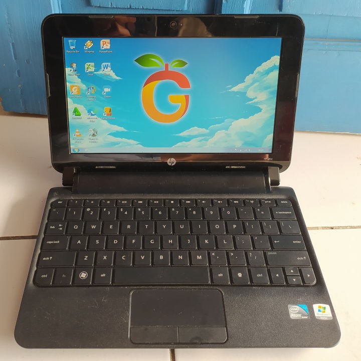 Jual HP Mini 110-3519TU Hitam Intel Atom N570 RAM 2GB HDD 250GB ...