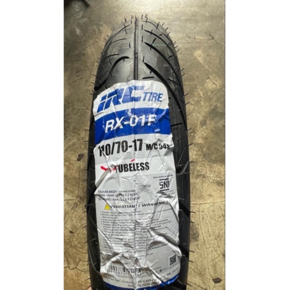 Jual BAN LUAR RING 17 UKURAN 110/70-17 MERK IRC TUBELESS ORIGINAL!! NEW!! PRODUKSI TERBARU 2022 ...