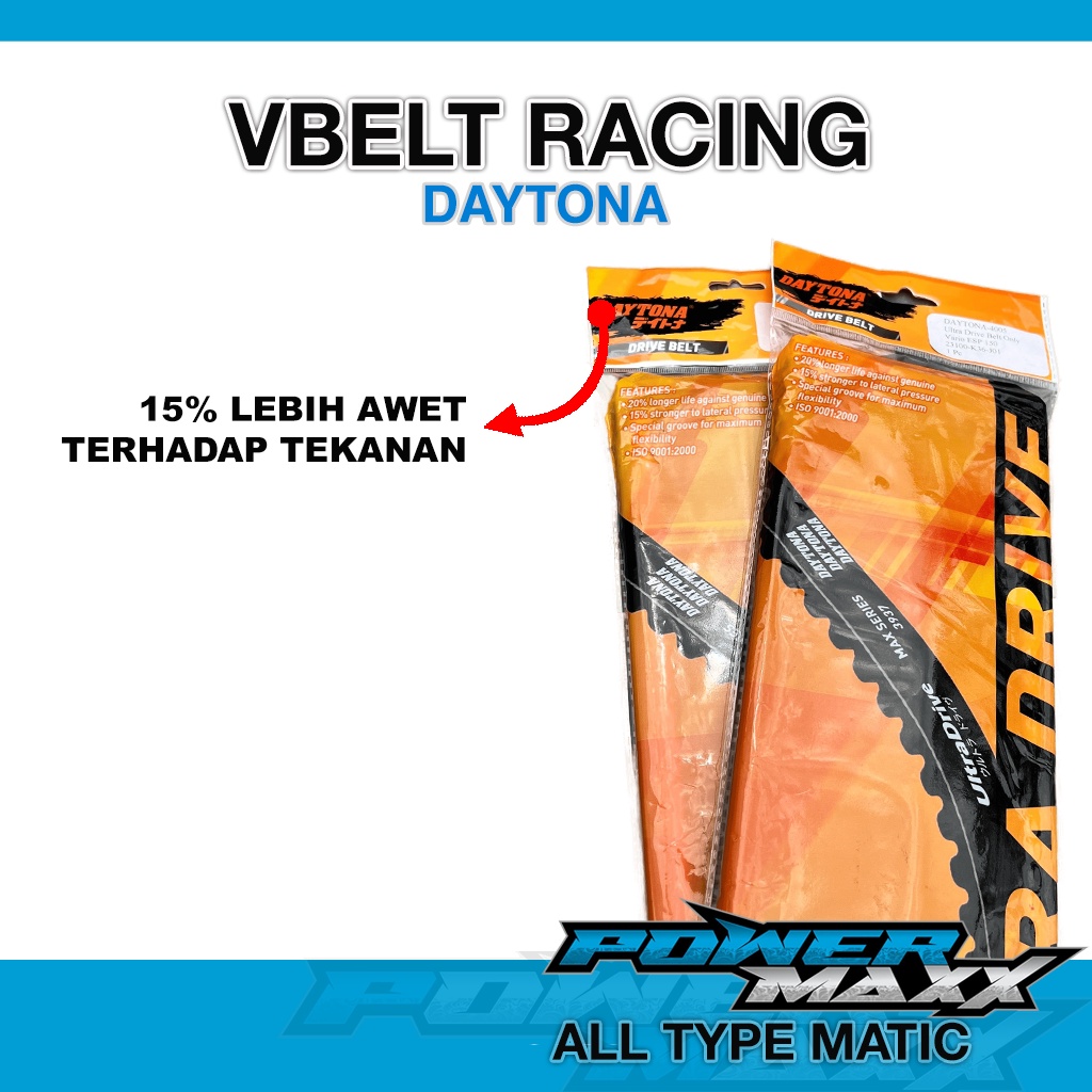 Jual VBELT DAYTONA VANBELT DAYTONA RACING ALL TYPE MOTOR NMAX - VARIO 125 - 150 - AEROX - LEXI ...