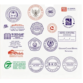 Jual STEMPEL BENTUK BULAT TOKO,UMKM, BENGKEL, APOTEK, SEKOLAH | Shopee ...