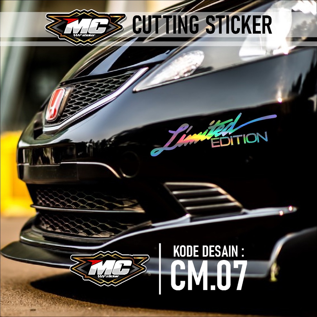 Jual MC Cutting Sticker CM 07 - Aksesoris Motor Mobil Stiker Cutting ...