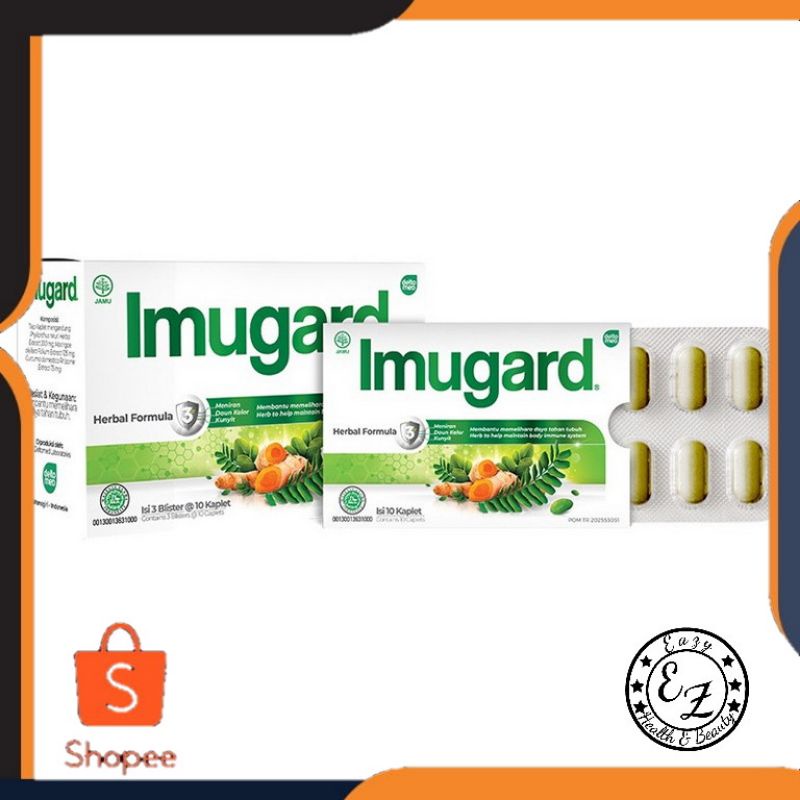 Jual Imugard Box (3 Blister @10 Kaplet) | Shopee Indonesia