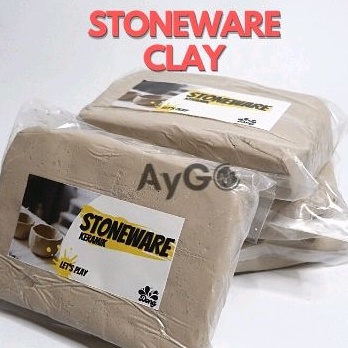 Jual STONEWARE CLAY / TANAH LIAT KERAMIK / MODELLING CLAY | Shopee ...