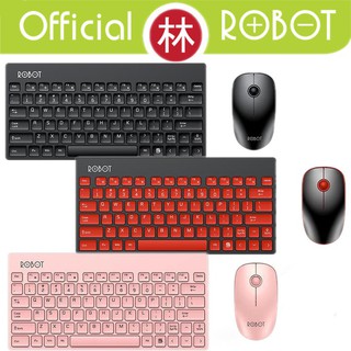 Jual Keyboard Robot KM3000 Silent- Wireless Mouse + Keyboard Mini ...