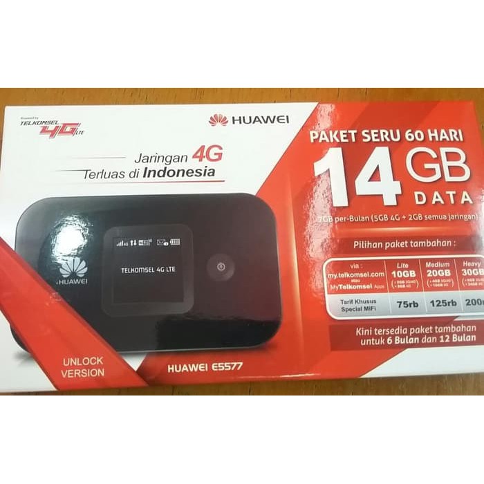 Jual Modem Huawei E5577 4G + Kartu Simpati | Shopee Indonesia