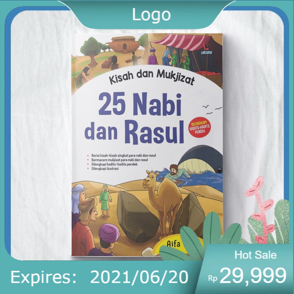 Buku Kisah Dan Mukjizat 25 Nabi Dan Rasul | Shopee Indonesia Buku Kisah Dan Mukjizat 25 Nabi Dan Rasul | Shopee Indonesia