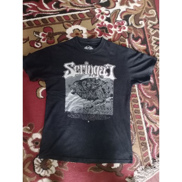 Jual T-Shirt Band Lokal Seringai Official Merchandise | Shopee Indonesia