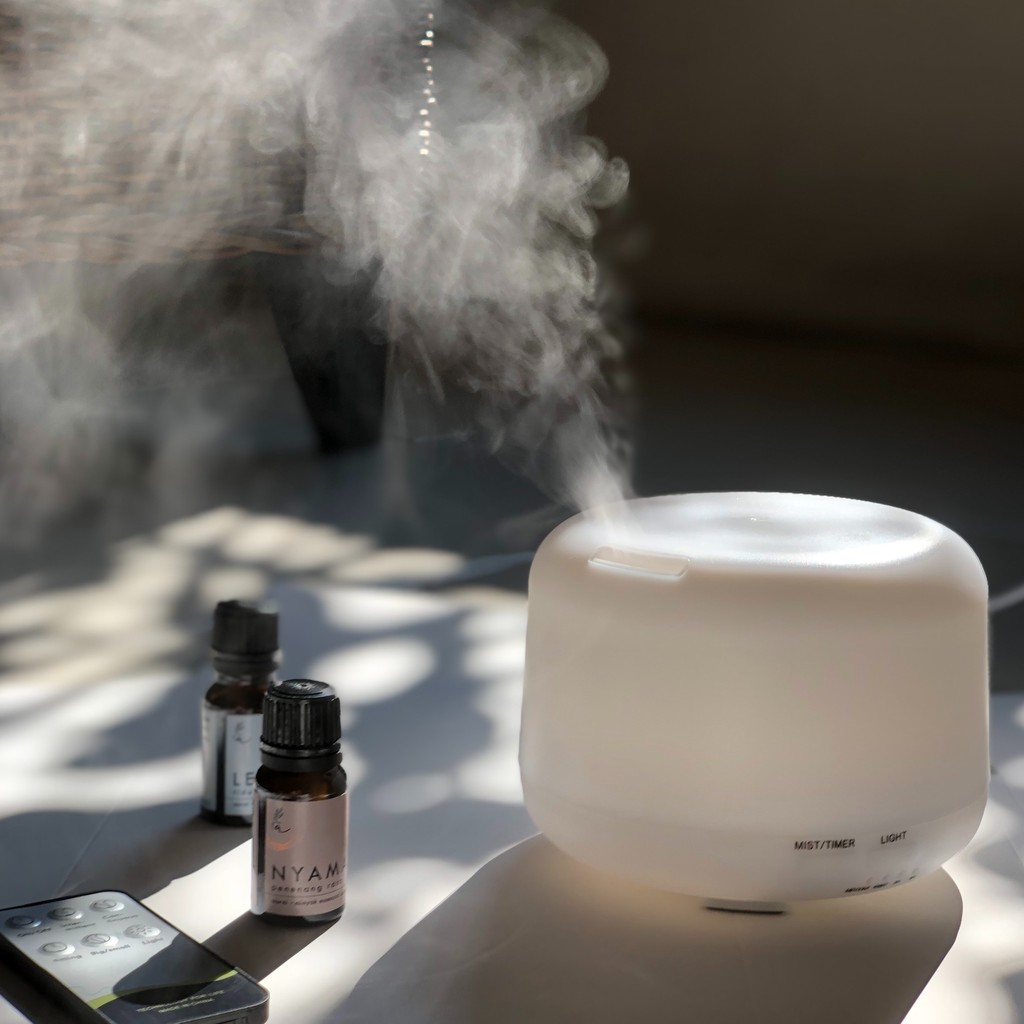 Jual Paket Diffuser Besar dan Minyak Esensial (100% pure Essential Oil ...