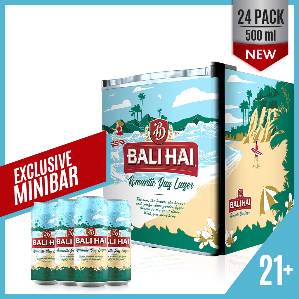 Jual Bali Hai Romantic Day Lager Beer - Bir Lager + Free Exclusive Mini ...
