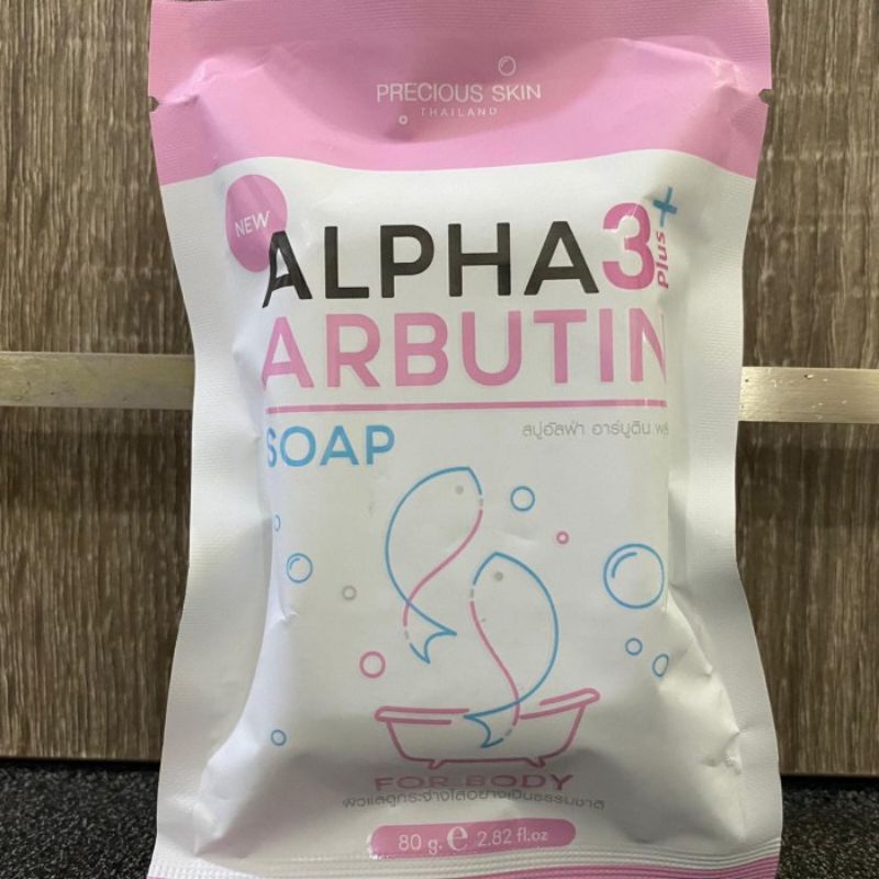 Jual Alpha arbutin 3 plus | collagen whitening body soap - 80gr | Shopee Indonesia