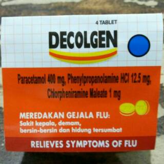 Jual DECOLGEN TABLET (OBAT FLU) | Shopee Indonesia