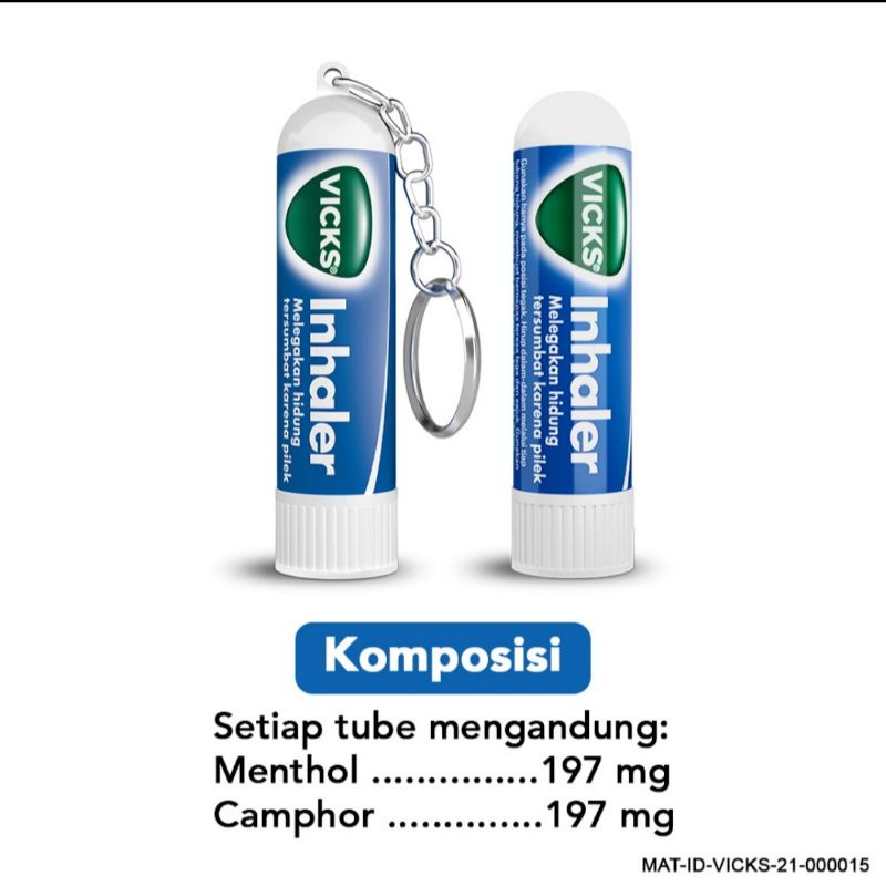 Jual VICK INHALER 0,5 ML exp september | Shopee Indonesia