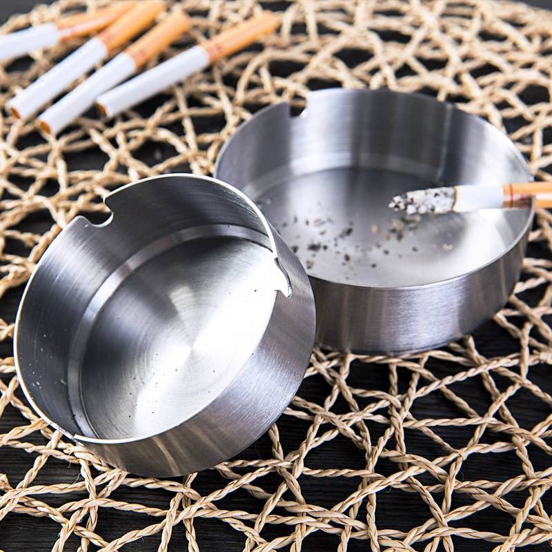 Asbak Stainless Steel (diameter 8 Cm) | Shopee Indonesia