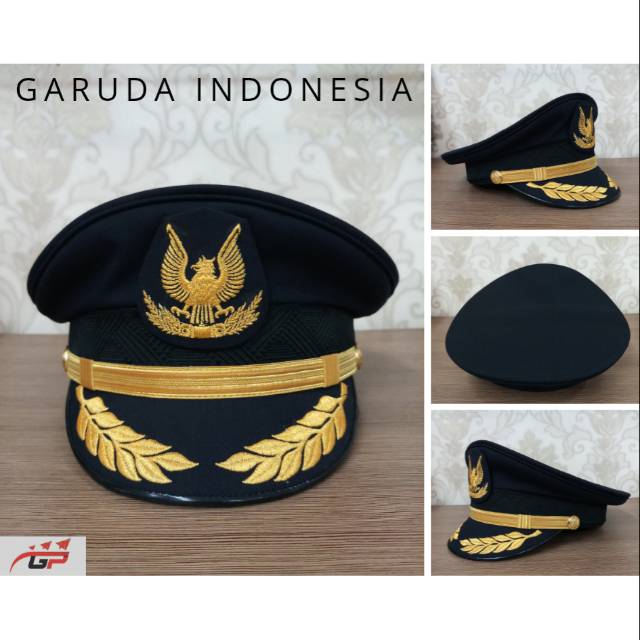 Jual Topi PET PILOT Original Airlines | Shopee Indonesia