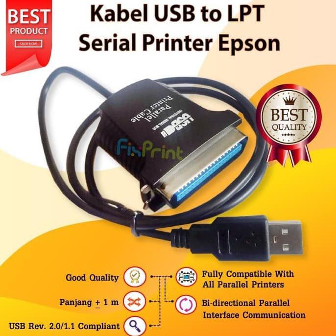 Jual KABEL CONVERTER USB 2.0 TO SERIAL 1M CABLE PRINTER EPSON LX300 ...
