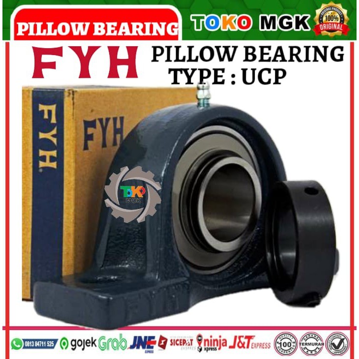 Jual UCP 207 MAX BORE 35mm FYH PILLOW BLOCK BEARING ORIGINAL MADE IN JAPAN | Shopee Indonesia